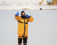 Company 2 Ice Rescue Drill – Hall Bog (Photo’s by Assistant Deputy ...