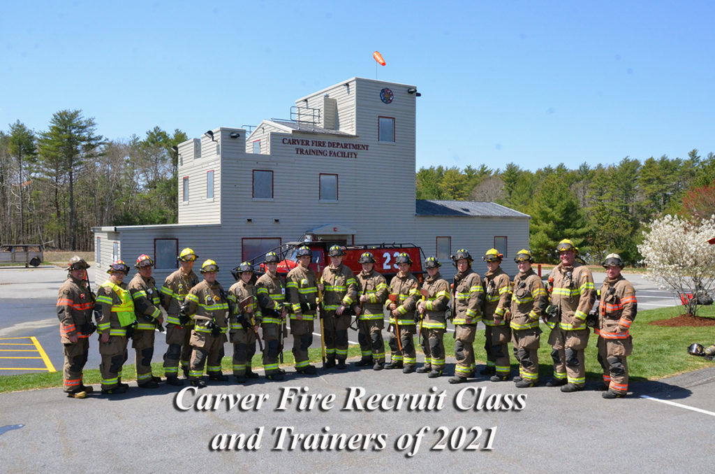 2021 Recruit Graduation Picture | Carver Fire Department