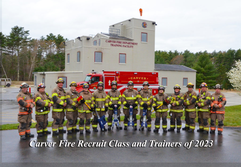 2023 Recruit Training Class Picture | Carver Fire Department